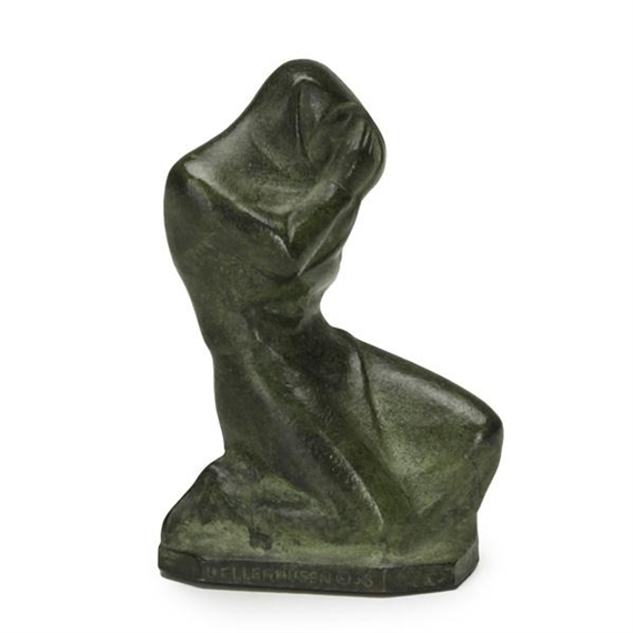 Ulrich Henry Ellerhusen | Untitled (Kneeling Woman) (1938) | MutualArt