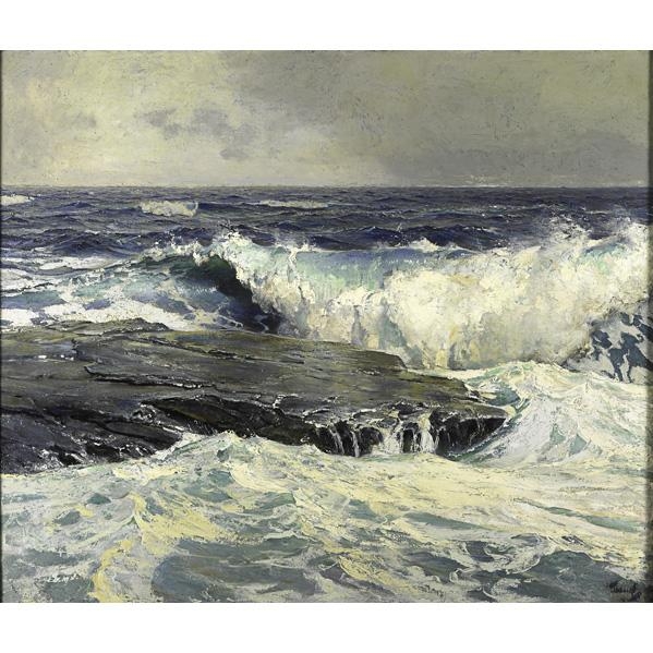 Frederick Judd Waugh | Seascape (1900) | MutualArt