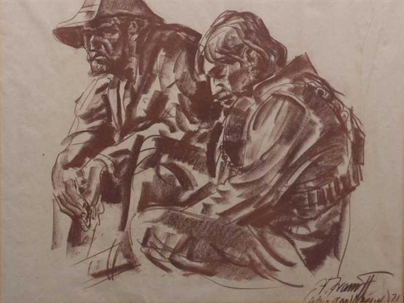 Victor Archipovich Ivanoff | Voortrekkers (After Anton Van Wouw Slegte ...