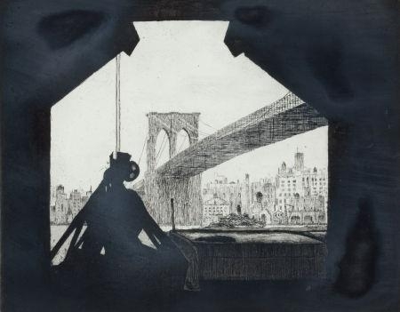 Arthur Morris Cohen | Bridge Silhouette (1982) | MutualArt