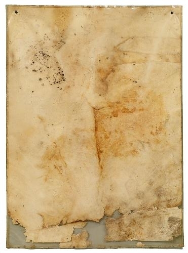 Dieter Roth | SCHIMMELBLATT (MOULDY SHEET OF PAPER) (1969) | MutualArt