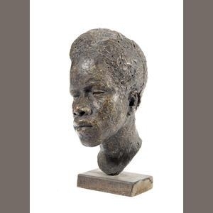Simon Okeke | Head of a student | MutualArt