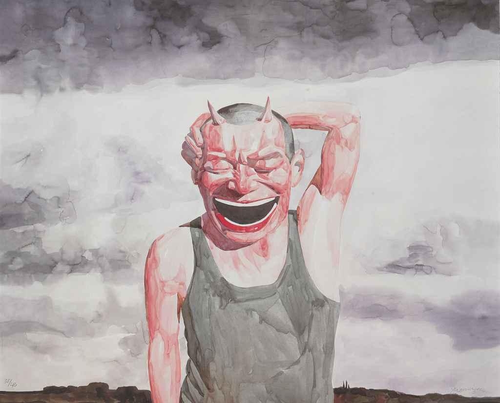 Yue Minjun | Untitled (2008) | MutualArt
