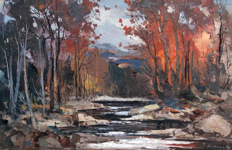 Geza Gordon Marich | RIVER IN AUTUMN | MutualArt