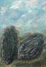 Josef Sima | Landscape (1956) | MutualArt