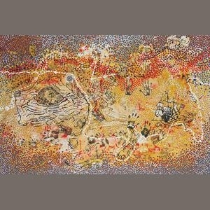 Gordon Bennett | Haptic Painting Explorer (The Inland Sea) (1993 ...