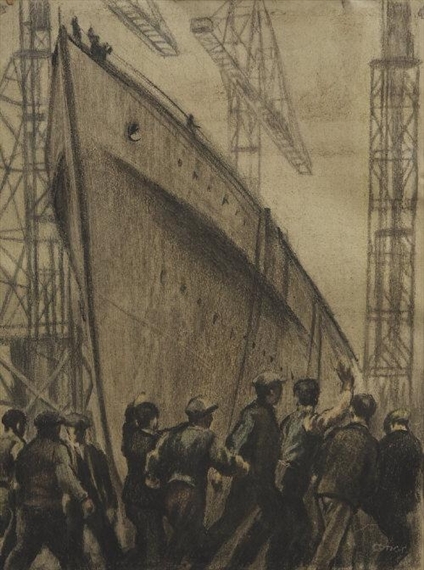 William Conor | The Launch | MutualArt