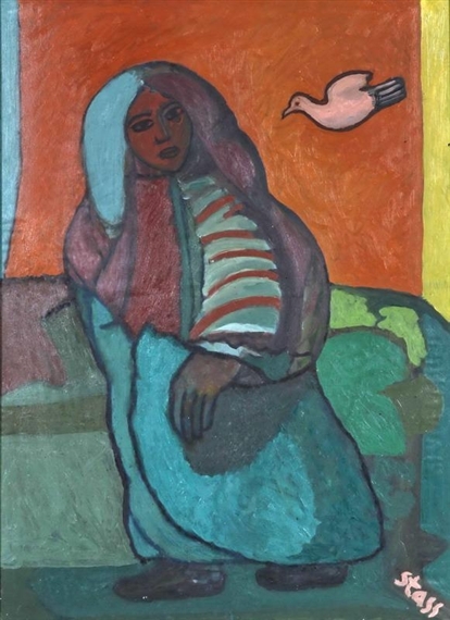 Stass Paraskos | The gipsy woman (1960s) | MutualArt