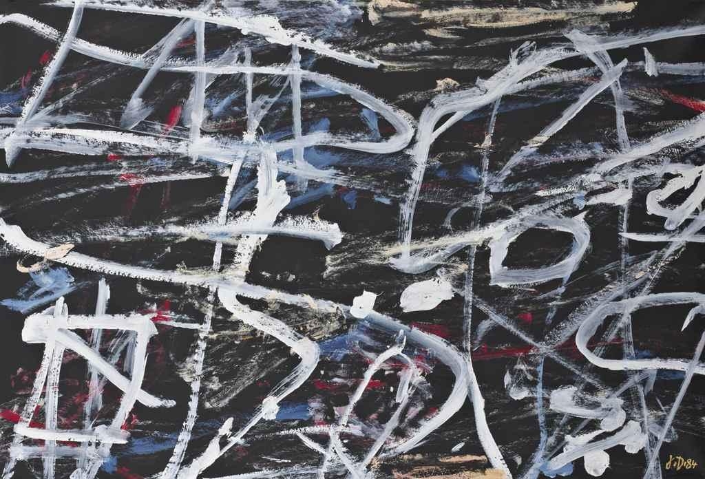 Jean Dubuffet | MAIN COURANTE II | MutualArt