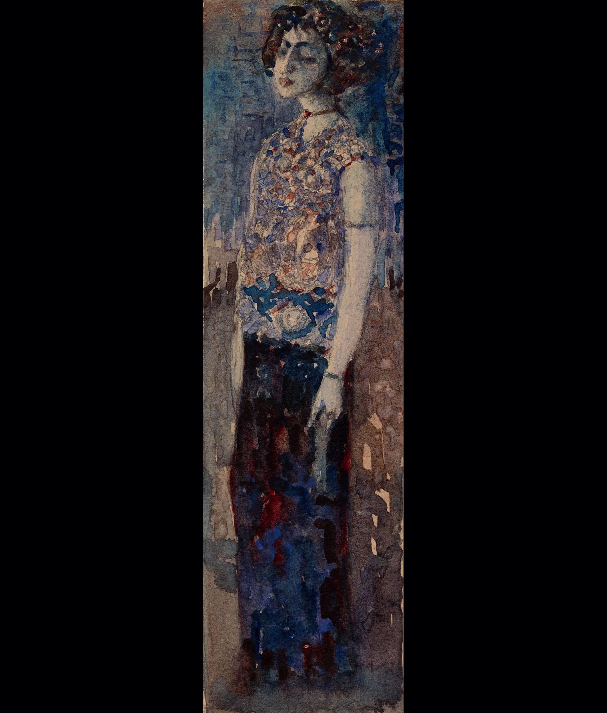 Mikhail Vrubel | Portrait of a Lady | MutualArt