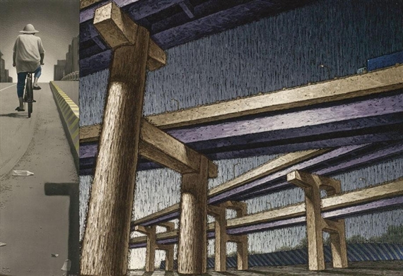 Lu Hsien Ming | Night Walk (1995) | MutualArt