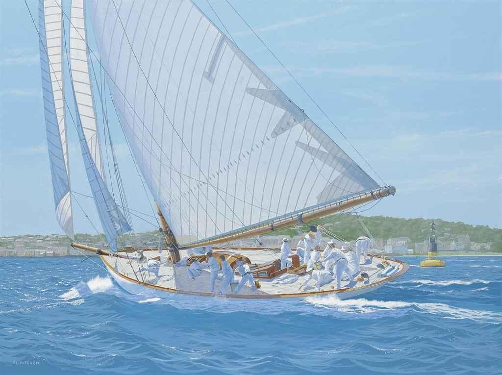 Ron Charles Mitchell | Mariquita in the lead at the turning mark ...