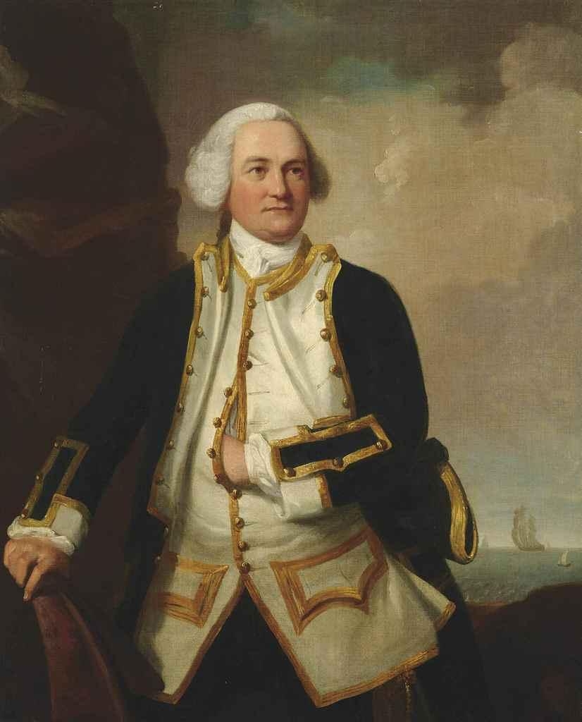 James Northcote | Portrait of Admiral Samuel Graves (1713-1787), three ...