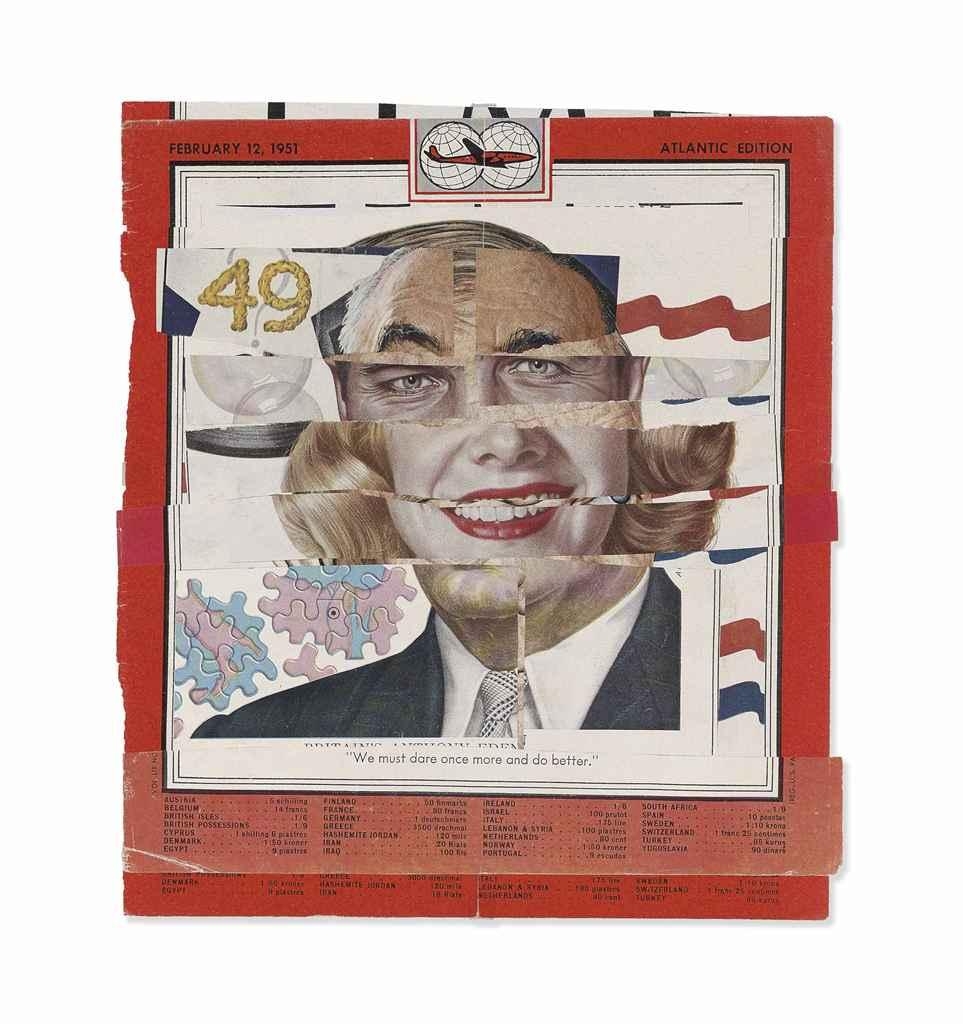 Eduardo Paolozzi | Time Magazine collage; Medicine is for People, Not ...