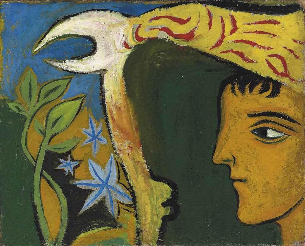 John Craxton | Two Greek Dancers (1952) | MutualArt