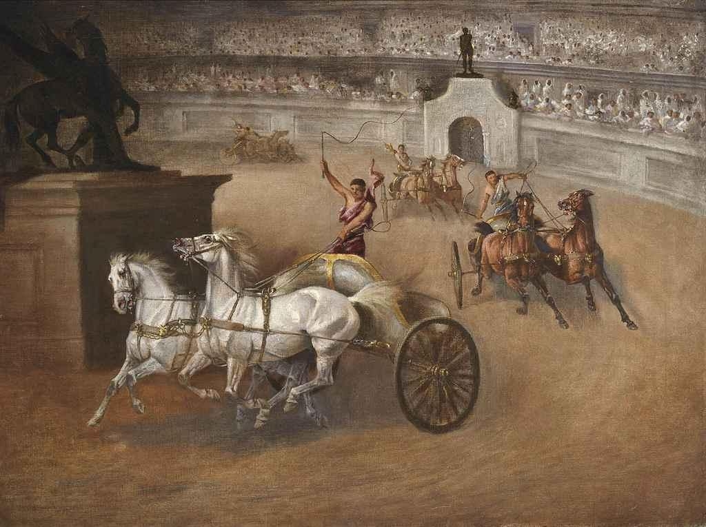Roman Chariot Racing Circus Maximus