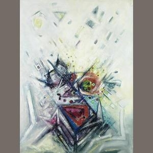 Ahmed Parvez | Untitled (Abstract) (1977) | MutualArt