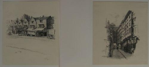 Thomas Robert Way | Whistler with the White Lock (Circa 1895) | MutualArt