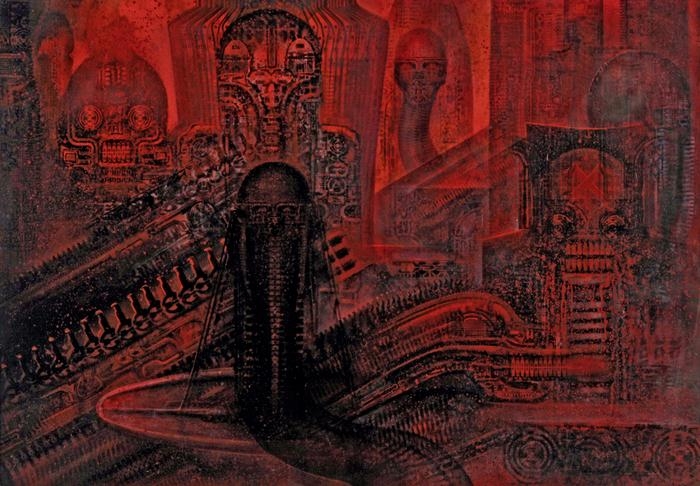 H. R. Giger | Harkonnen table and chairs (1982) | MutualArt