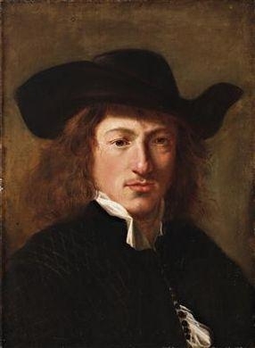 Jacob van Oost the Elder | Portrait of a young man in a hat | MutualArt