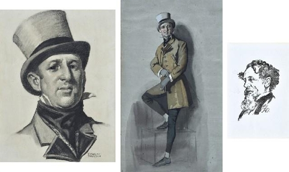 Esther Paterson | Two Portraits of Stanley Brooks (1920) | MutualArt