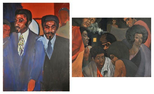 Ronald Carvell Meaux | Two Group Portraits (Circa 1960s) | MutualArt