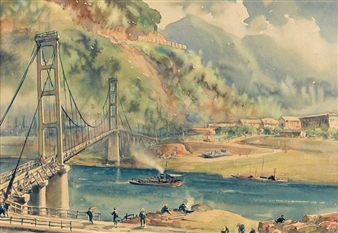 Pan Sitong | Sunday at the Bund | MutualArt