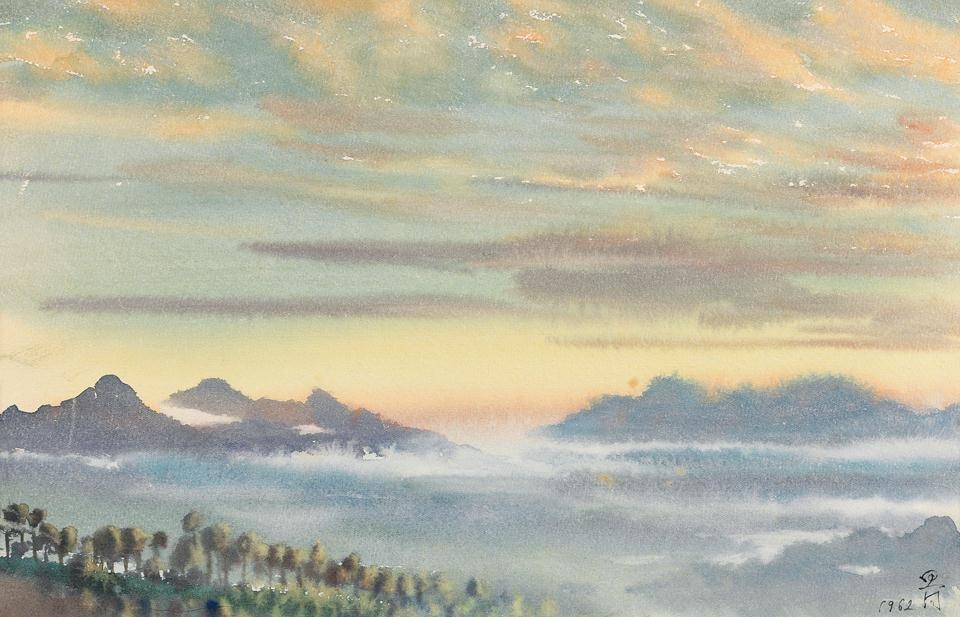 Pan Sitong | Sunset Clouds | MutualArt