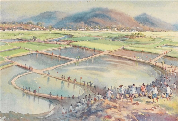 Pan Sitong | Transform the River into the Field | MutualArt