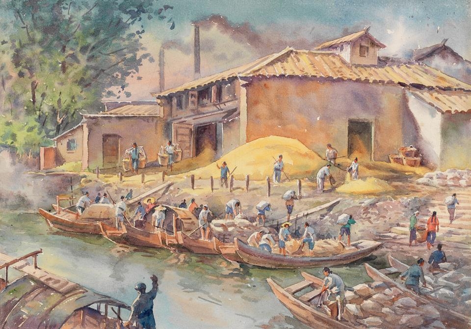 Pan Sitong | Deliver Public Grain | MutualArt