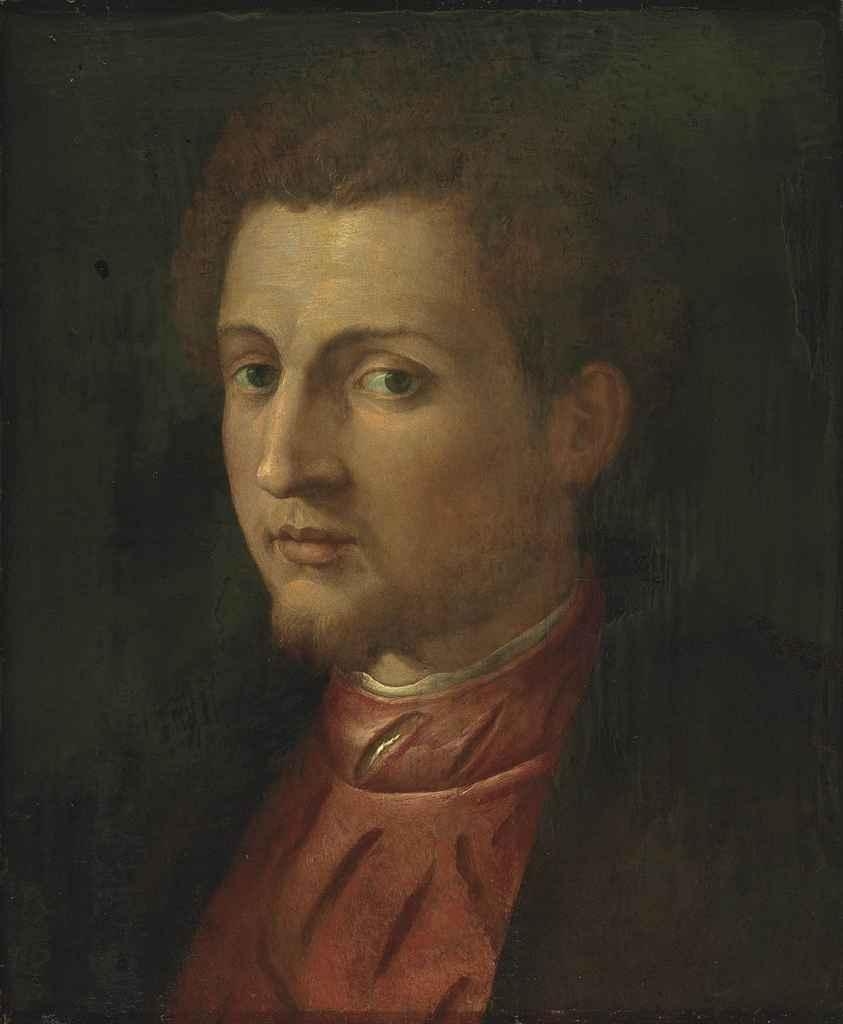 Italian School, 16th Century | Portrait of bearded man, bust-length, in ...
