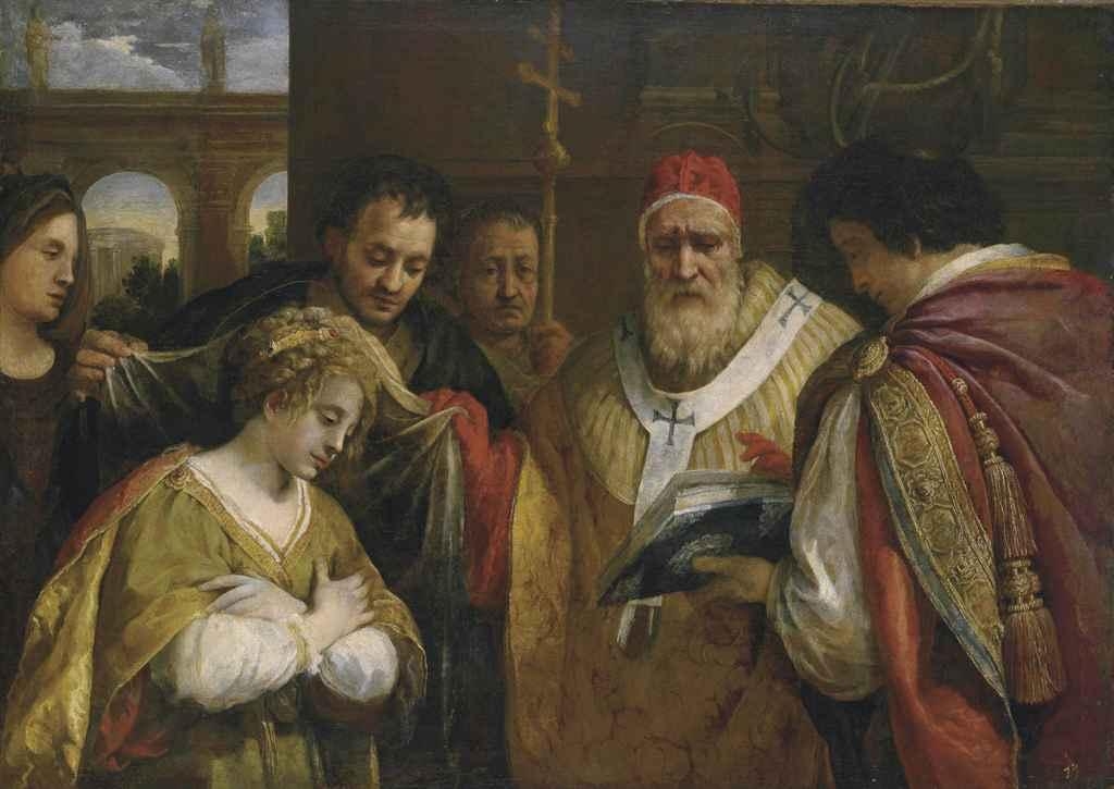 Pietro da Cortona | CHRIST AND THE WOMAN TAKEN IN ADULTERY | MutualArt