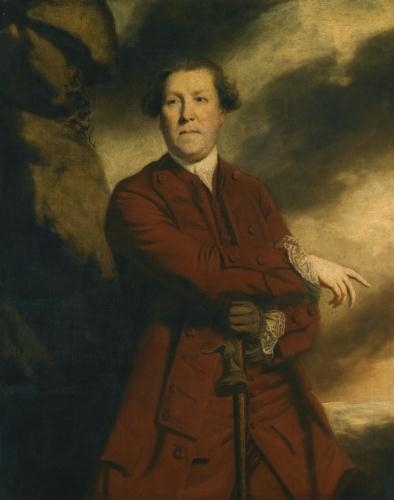 Sir Joshua Reynolds | Portrait of Captain Robert Haldane, of Gleneagles ...