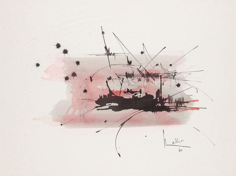 Georges Mathieu | COMPOSITION (1962) | MutualArt