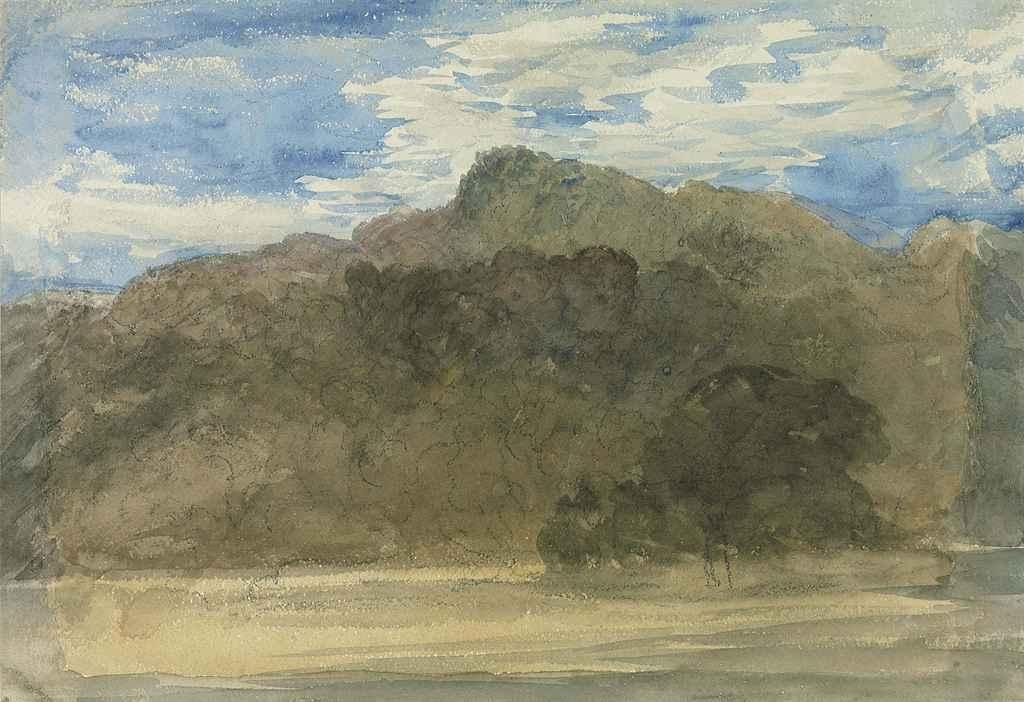 David Cox Sr. | A windmill in a landscape | MutualArt