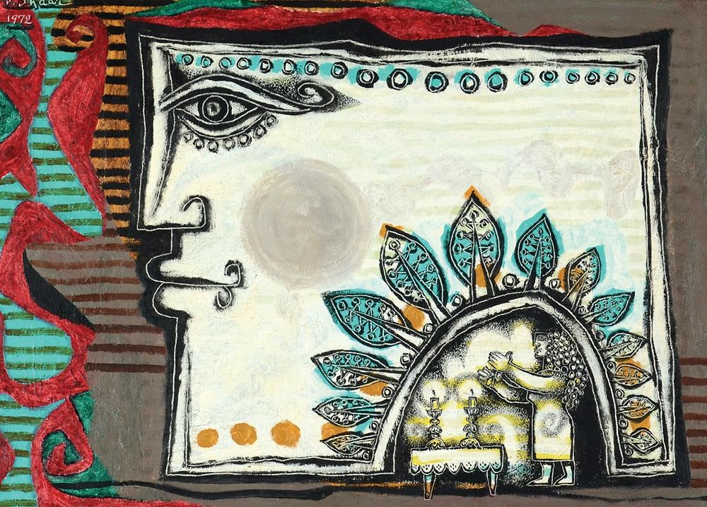 Pinchas Shaar | The welcoming of the Sabbath | MutualArt