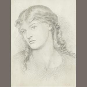 Dante Gabriel Rossetti | Portrait of Alexa Wilding | MutualArt