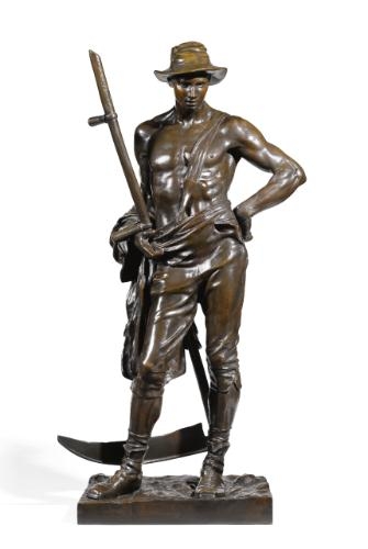 Sir William Hamo Thornycroft | The Mower (1884) | MutualArt