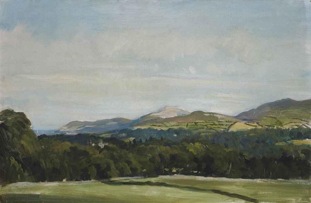 Sir Oswald Hornby Joseph Birley | Brayhead and the Little Sugarloaf, Co ...