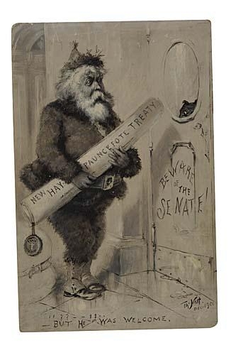 Thomas Nast | The New Hay-Pauncefote Treaty (1901) | MutualArt