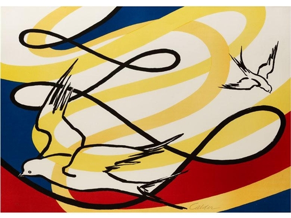 Alexander Calder | Birds in flight | MutualArt
