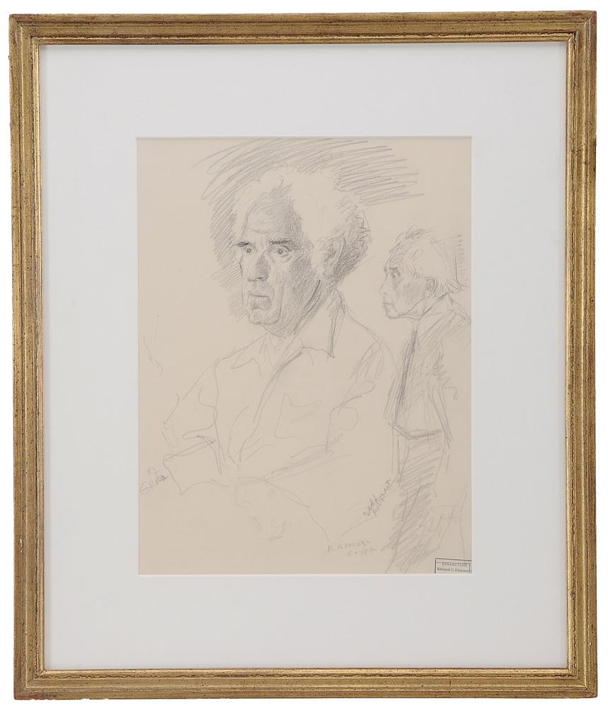 Raphael Soyer | Self-Portrait | MutualArt