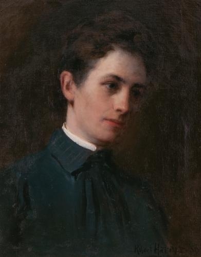 Robert Harris | PORTRAIT OF THE ARTIST'S WIFE (1888) | MutualArt