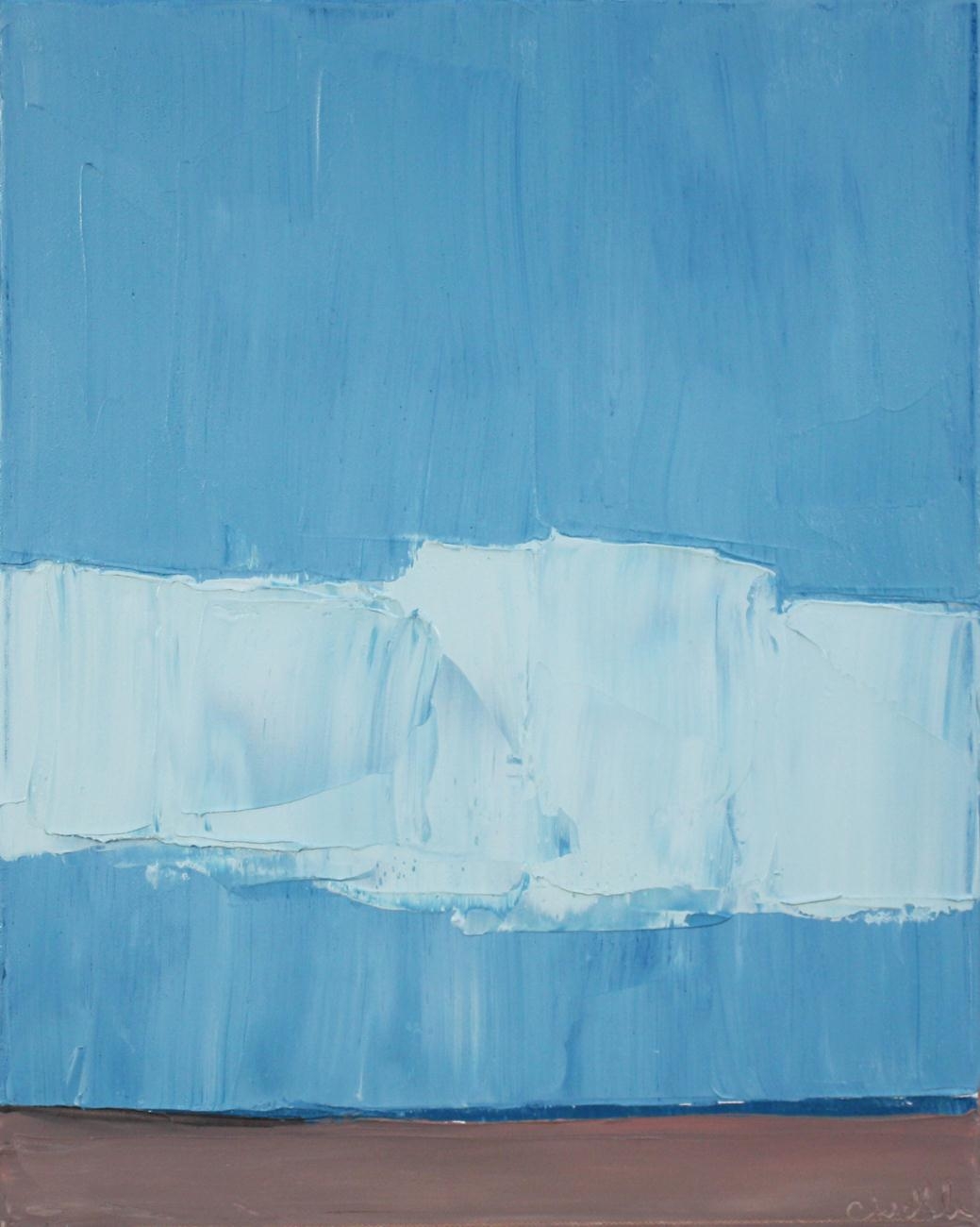 Claire Bibaud | 'Low Clouds over Beach' | MutualArt