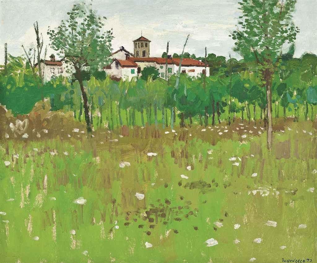 Alberto Morrocco | Binrock in the Snow (1977) | MutualArt