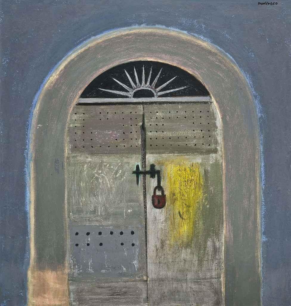 Alberto Morrocco | Binrock in the Snow (1977) | MutualArt