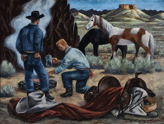 Fletcher Martin | The Rendezvous | MutualArt