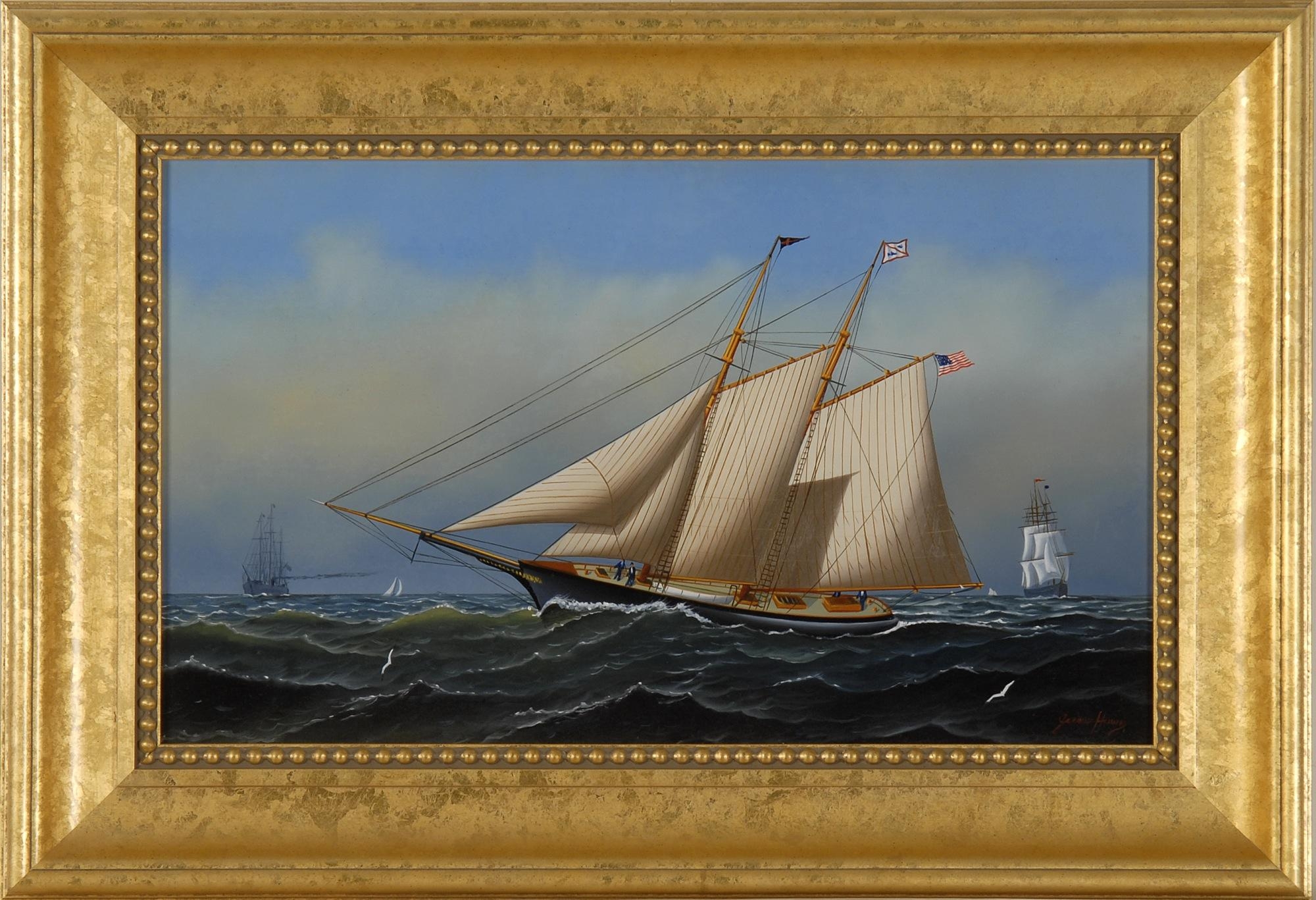 Jerome Howes | Schooner America | MutualArt
