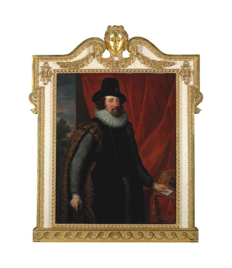 John Vanderbank | Portrait of Sir Francis Bacon (1561-1626), three ...