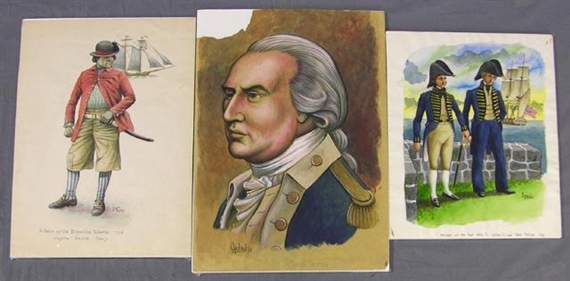 Copeland Peter | 3 Works : Officers of the East Indian Company ; A ...